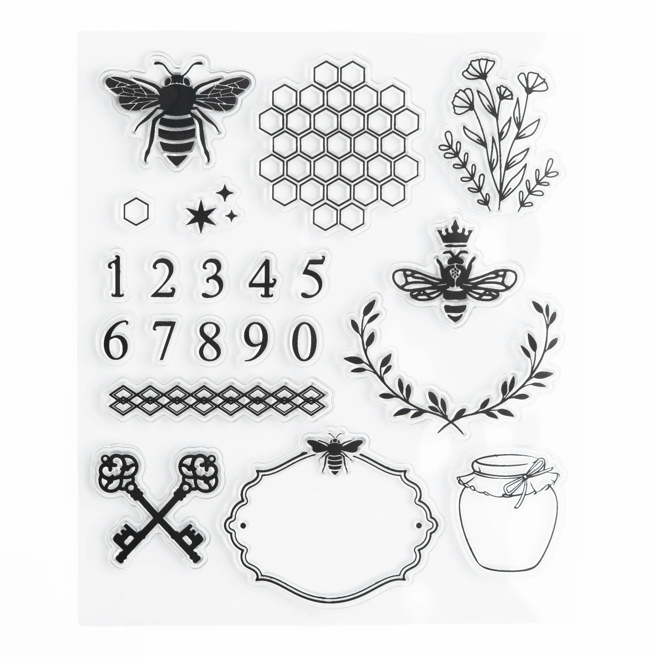 Keeper of Bees Acrylic Stamps – The Cozy Journal