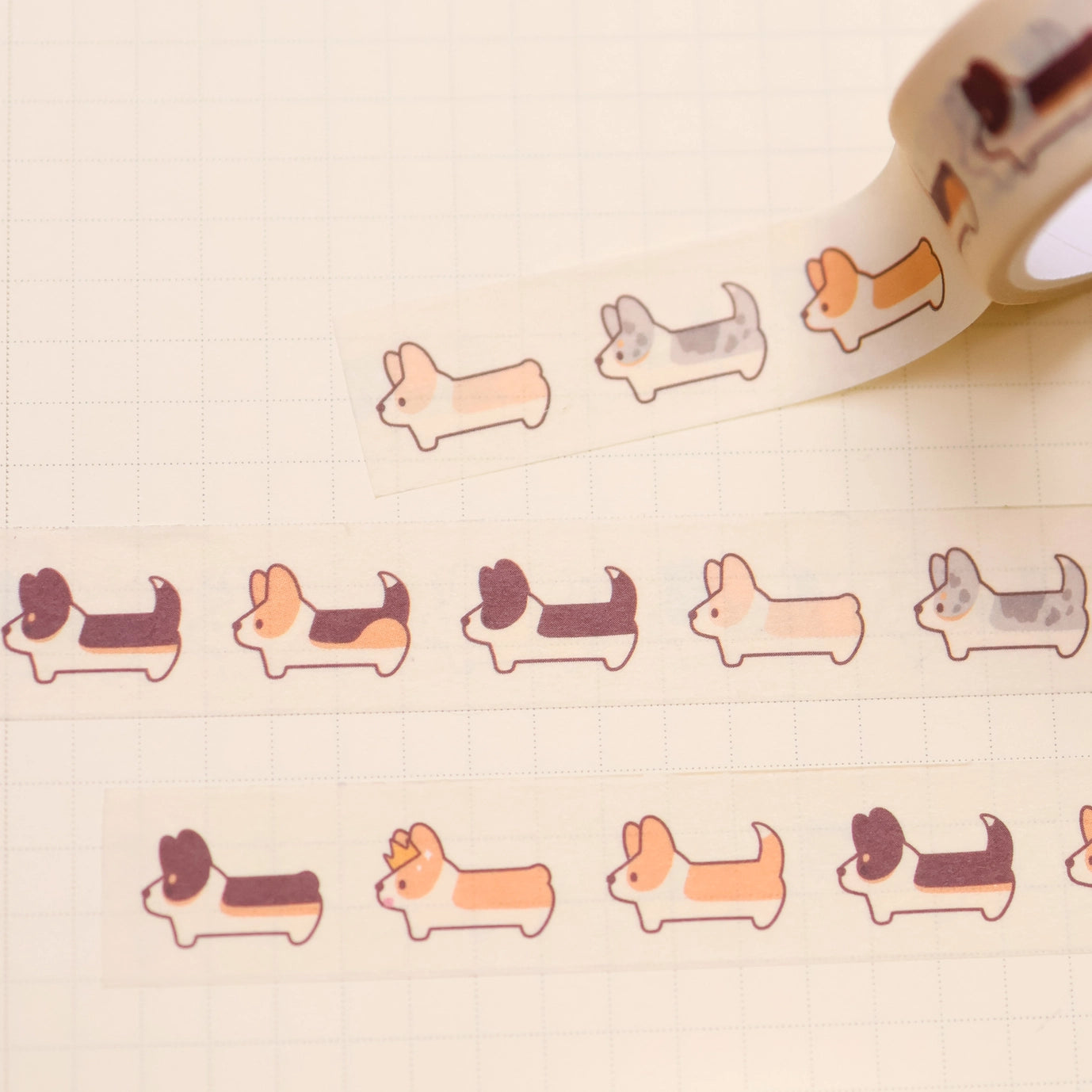 Corgi March Washi Tape – The Cozy Journal