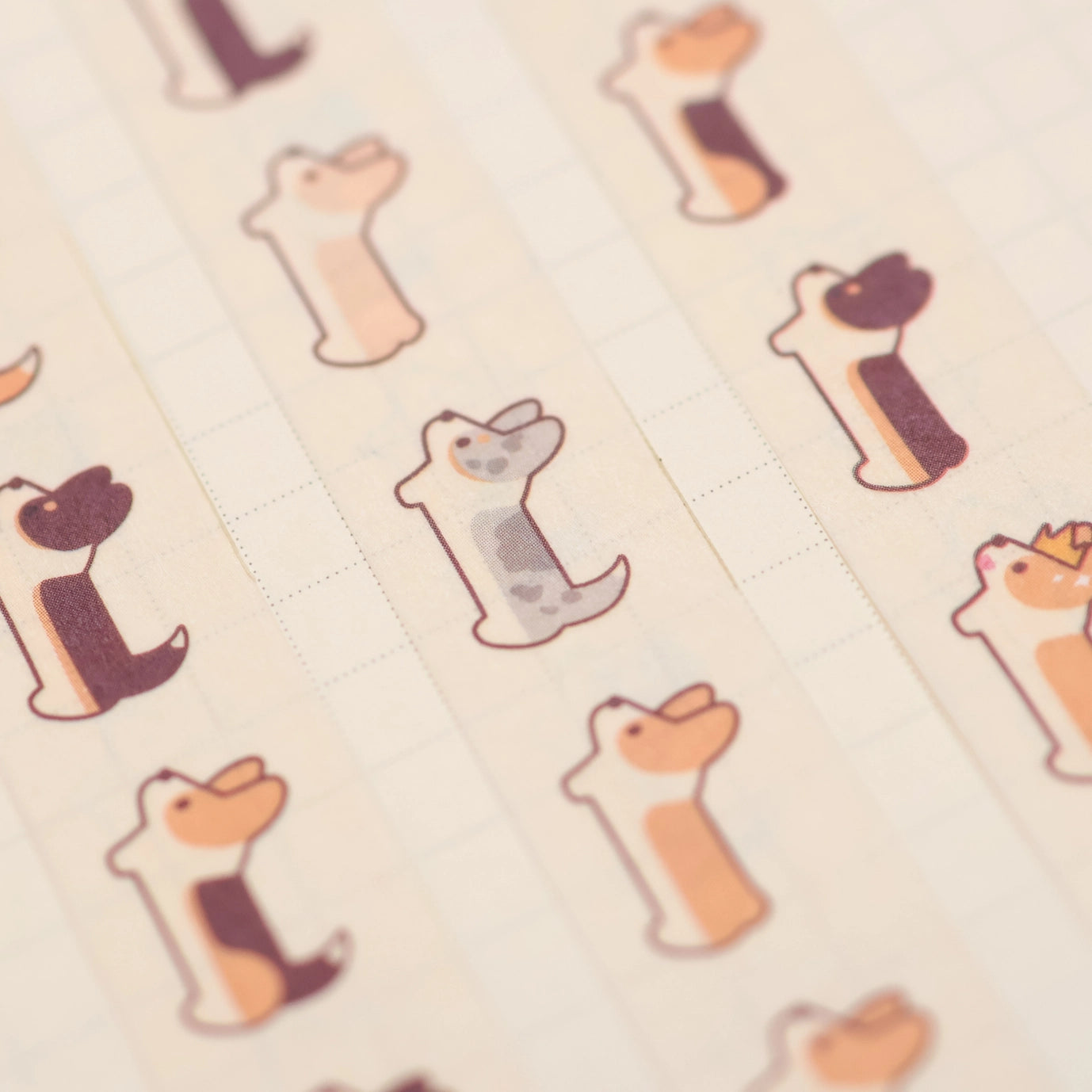 Corgi March Washi Tape – The Cozy Journal