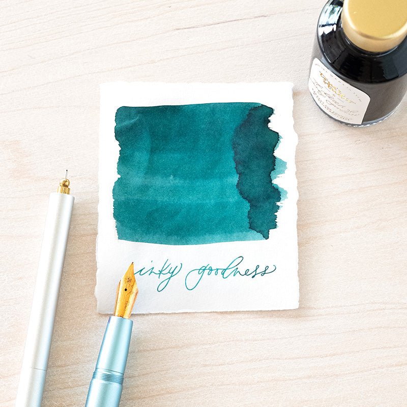 Tom's Studio Fountain Pen Ink - Neptune – The Cozy Journal