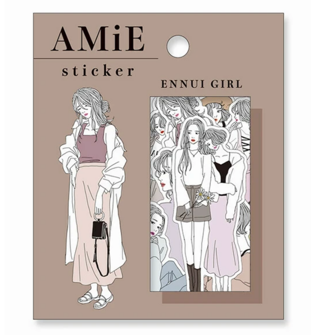 Amie Sticker - Ennui Girl – The Cozy Journal