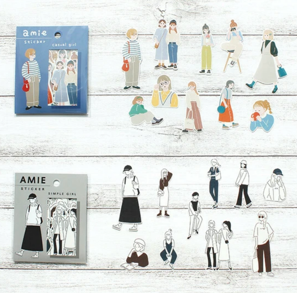 Amie Sticker - Simple Girl – The Cozy Journal