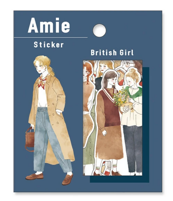 Amie Sticker - British Girl – The Cozy Journal