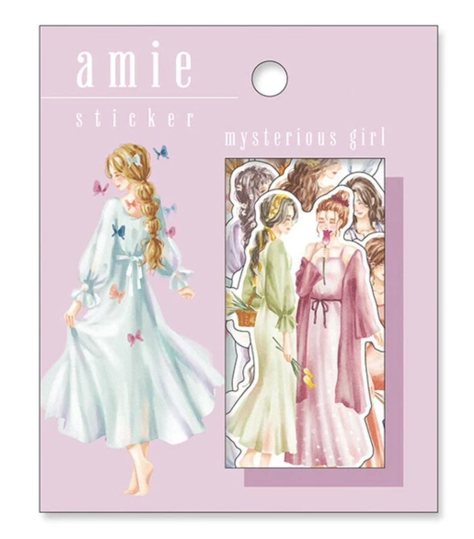 Amie Sticker - Mysterious Girl – The Cozy Journal