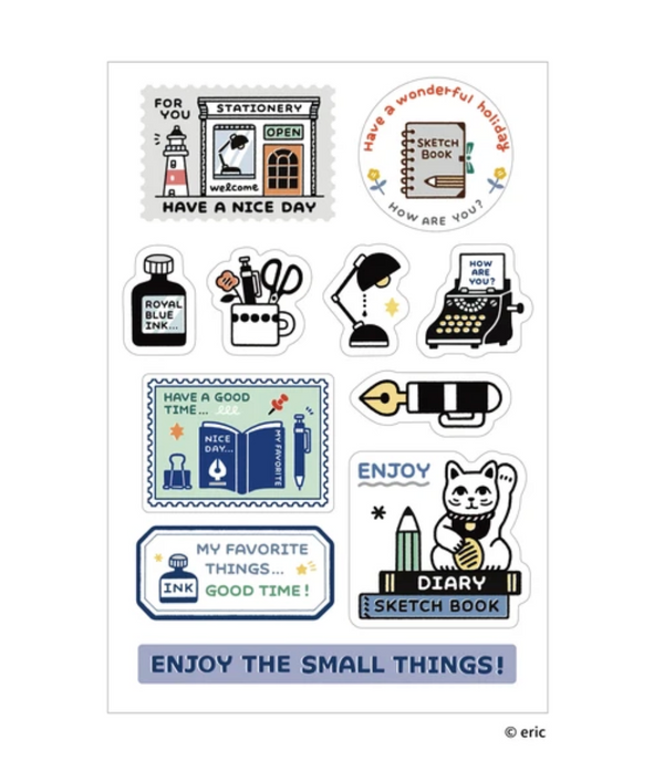 Enjoy (Eric 01) Multi-Sticker – The Cozy Journal